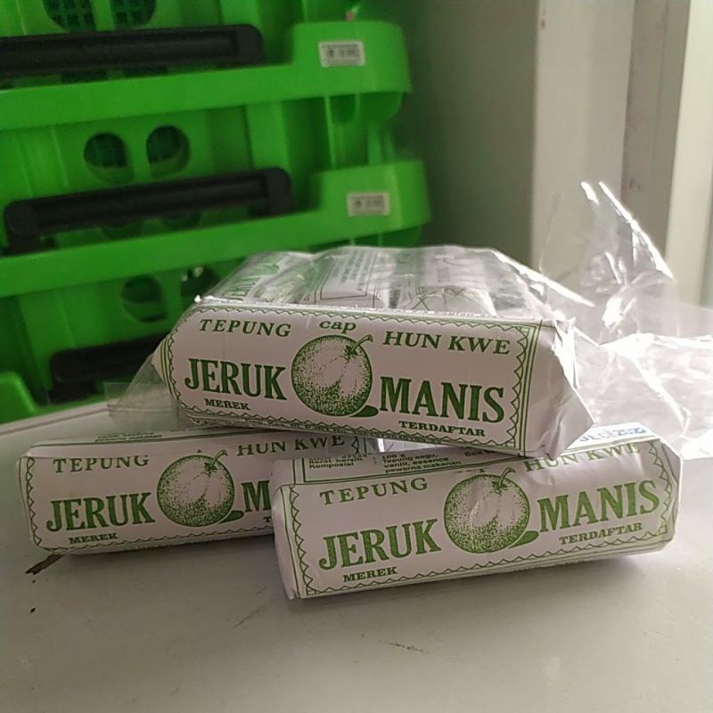 Jual Tepung Hun Kwe Hijau 100gr cap Jeruk Manis Hunkwe | Shopee Indonesia