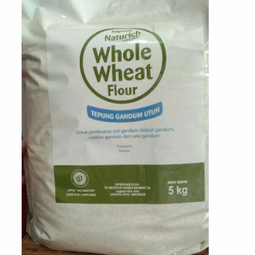 Jual tepung gandum utuh whole wheat flour Indonesia|Shopee Indonesia