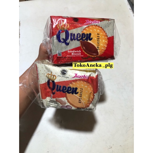 Jual Queen Interbis Sandwich Biscuit Renceng | Shopee Indonesia