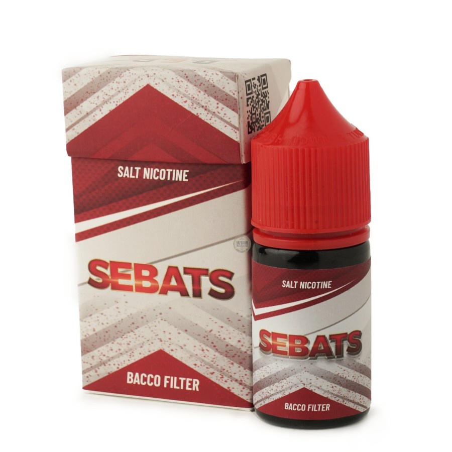 Jual Sebats Bacco Filter Salt Nic Liquid 30ML by BED | Shopee Indonesia