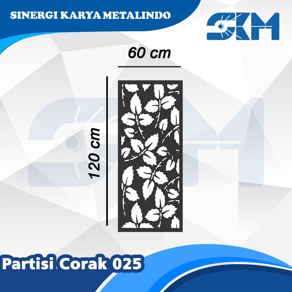 Jual PLAT PARTISI PAGAR MOTIF 120X60cm TEBAL 1MM - 2MM / LASER CUTTING ...