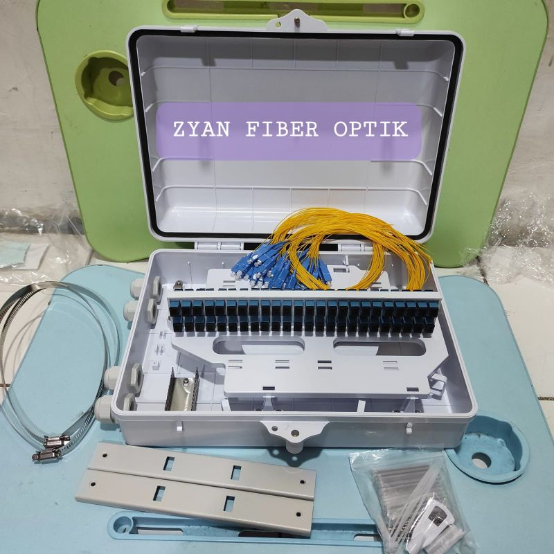 Jual odp 48 core lengkap (pigtail + adapter sc upc) | Shopee Indonesia