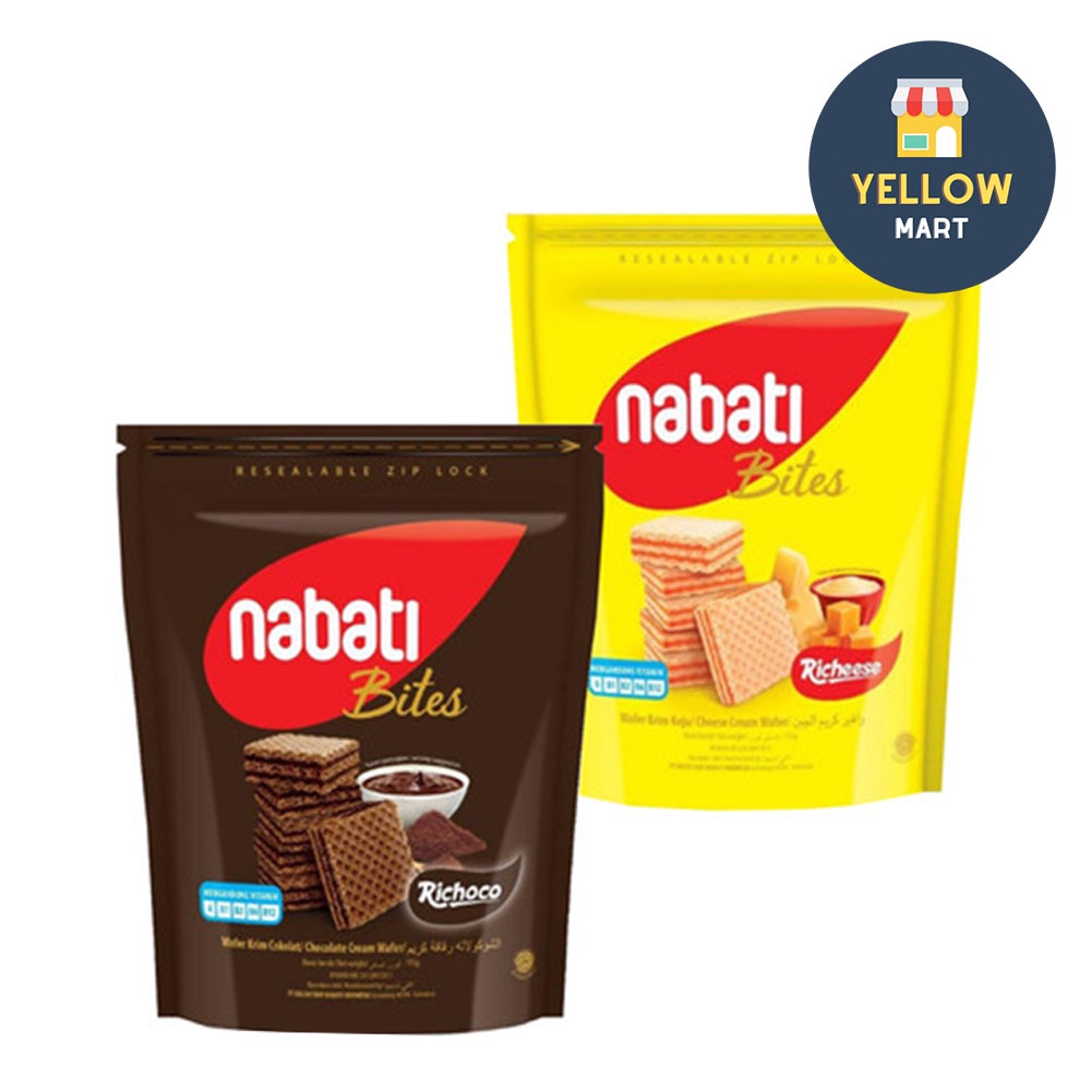 Jual Nabati Bites Wafer Snack Variasi Rasa Richeese & Richoco 115 Gram ...