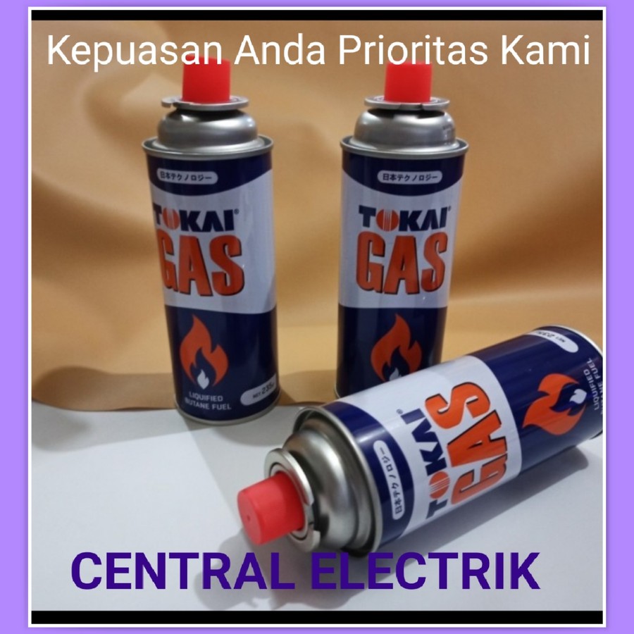 Jual GAS PORTABLE TOKAI GAS / GAS KALENG /BUTANE HI COOK /ORYGINAL ...