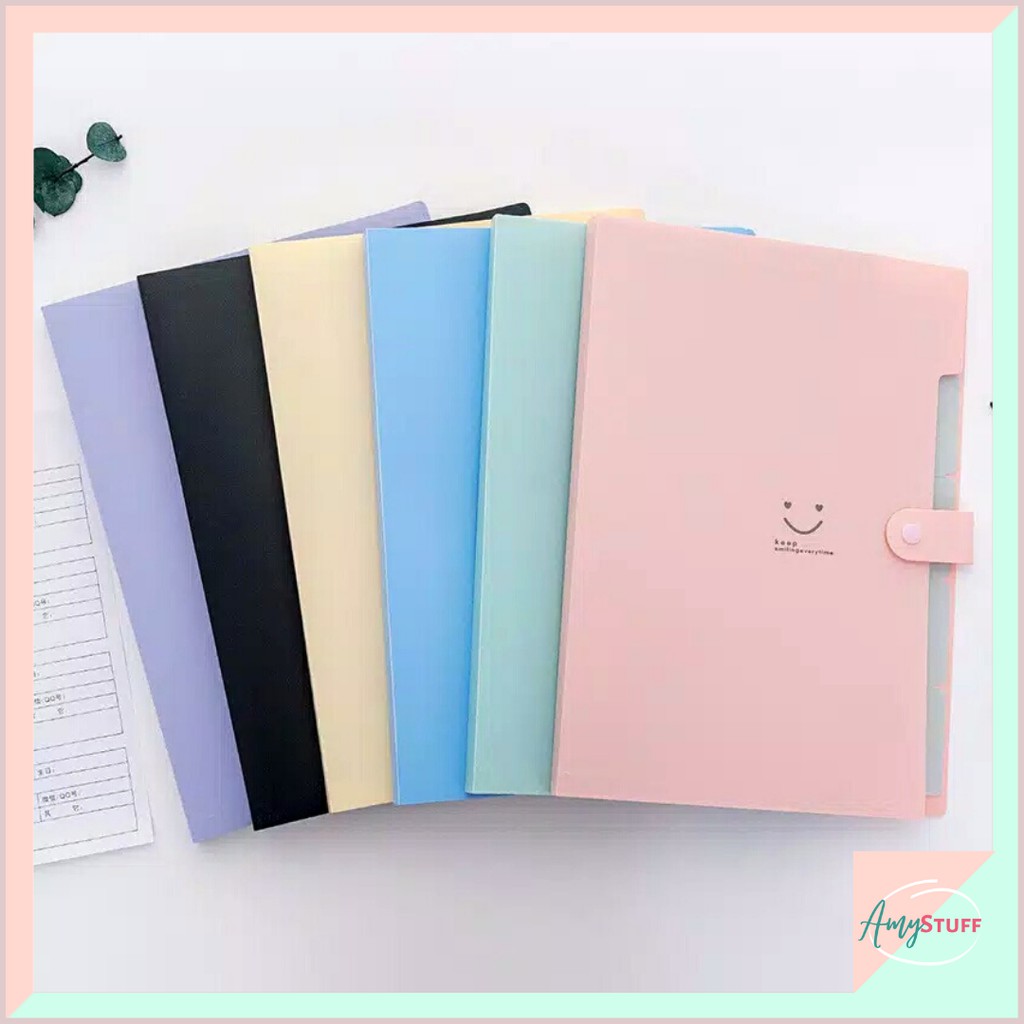 Jual Organizer File Folder Document Bag - Map A4 Sekat 5 Show Your ...