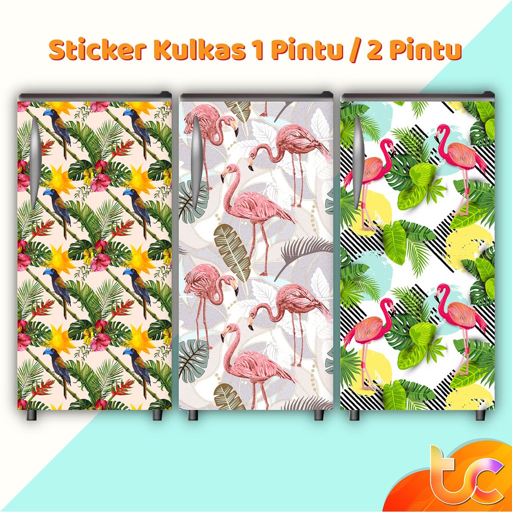 Jual Twindigital Custom Desain Dekorasi Wallpaper Sticker Kulkas 1 ...