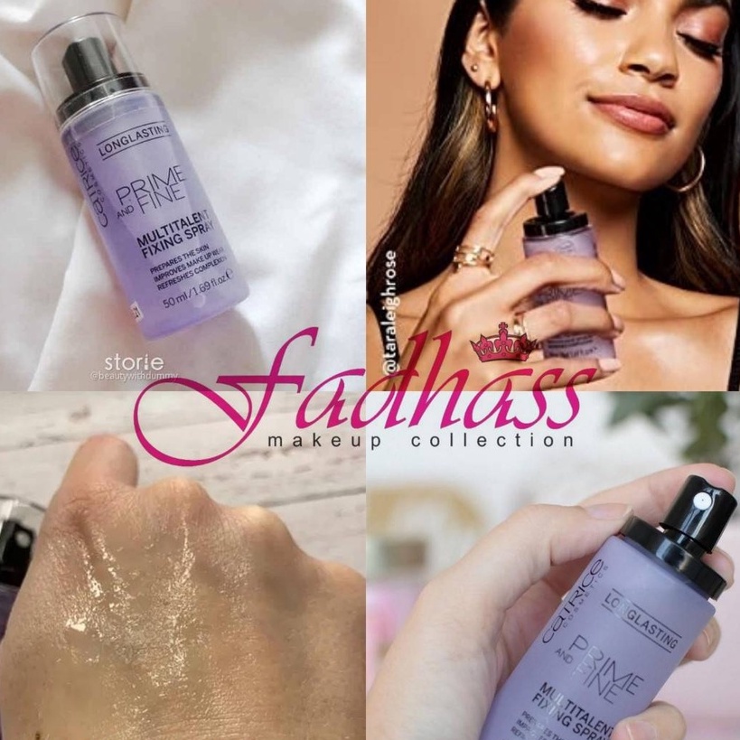 Jual Catrice Prime And Fine Multitalent Fixing Spray Setting Spray ...