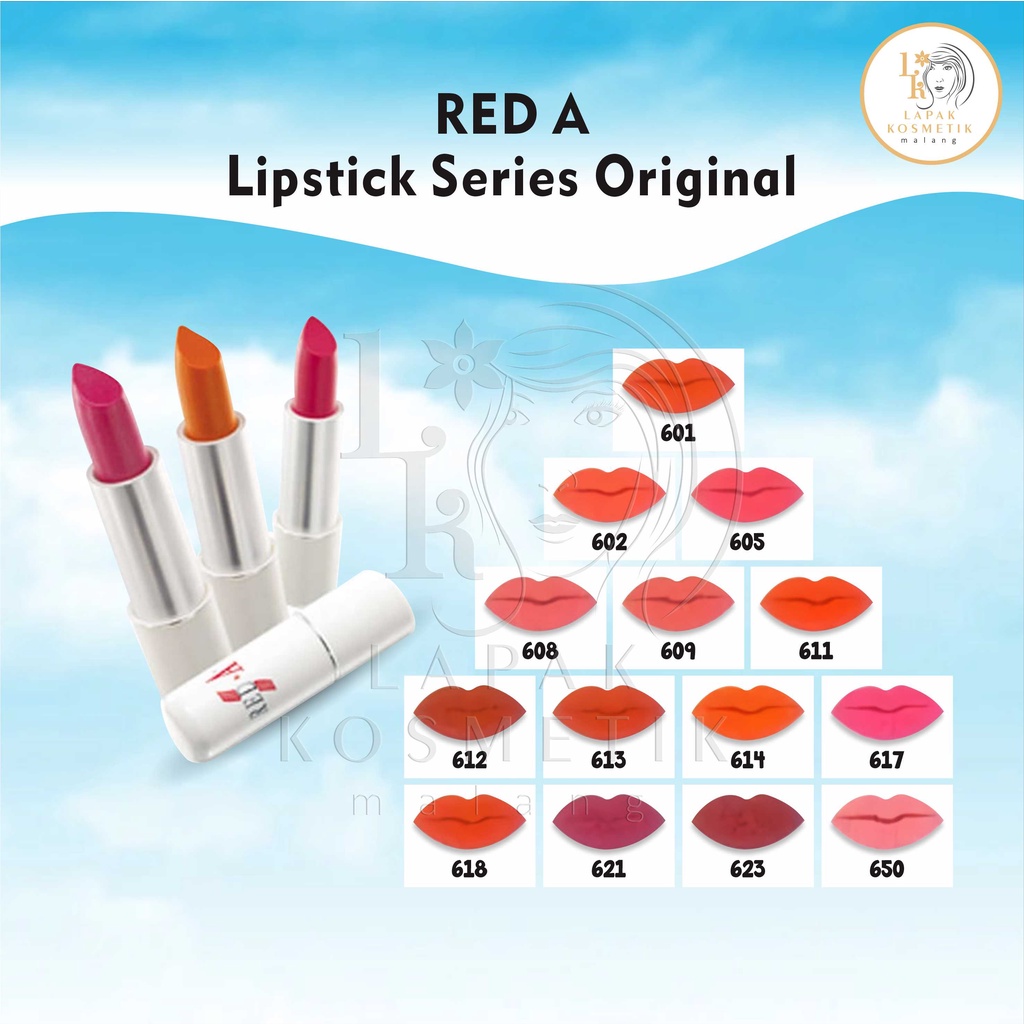 Jual Red-A Lipstick Series Original 3gr | Shopee Indonesia