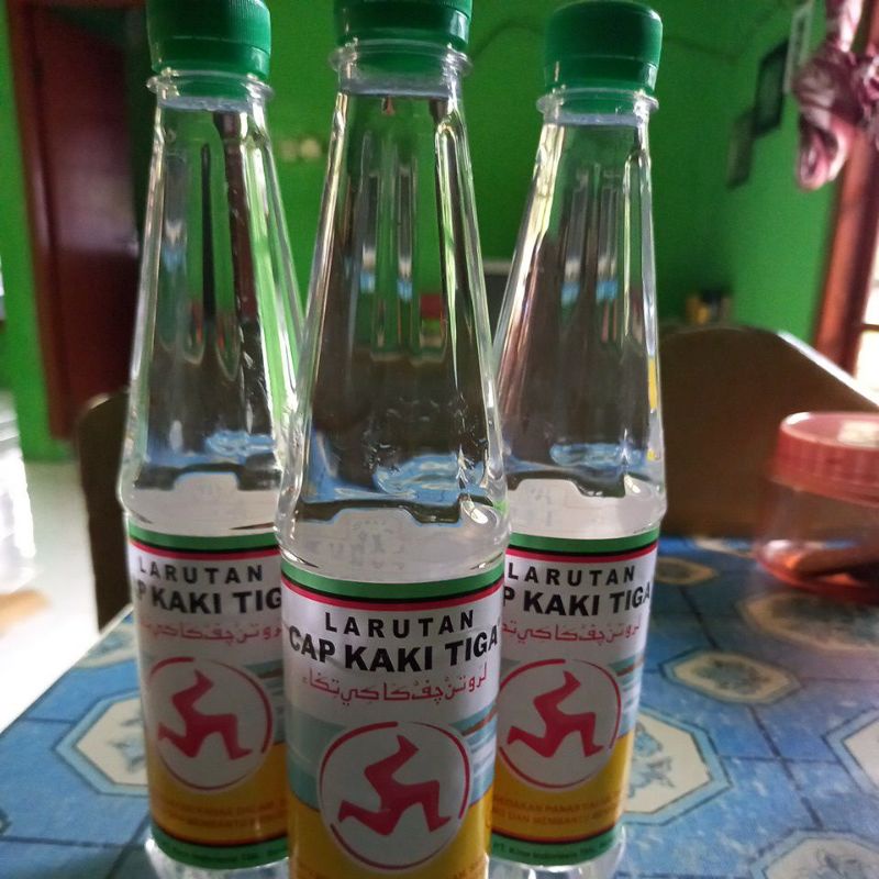 Jual larutan botol cap kaki tiga 500ml | Shopee Indonesia