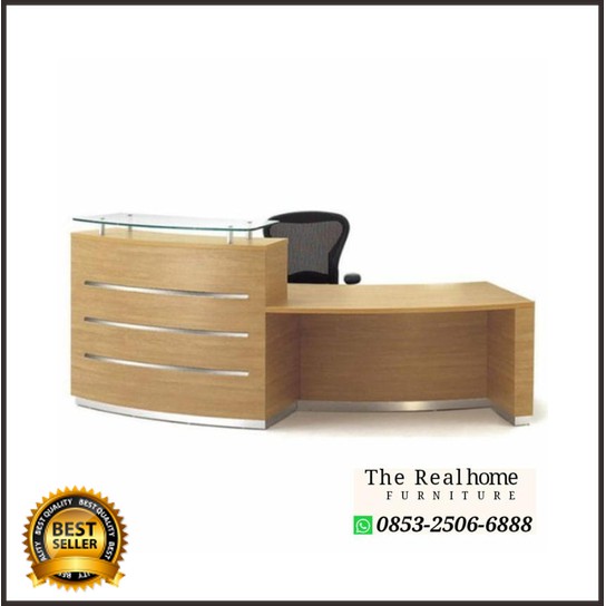 Jual Promo murah Dijual Meja Pelayanan / Meja Kantor Multyplek HPL ...