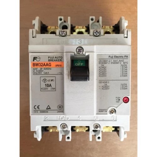 Jual MCCB NFB Circuit Breaker Fuji BW 32 AAG BW32AAG 3 POLE 3-30Ampere Fuji Electric | Shopee ...