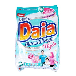 Jual sabun pencuci pakaian DAIA detergent 1,7 kg kemasan baru | Shopee ...