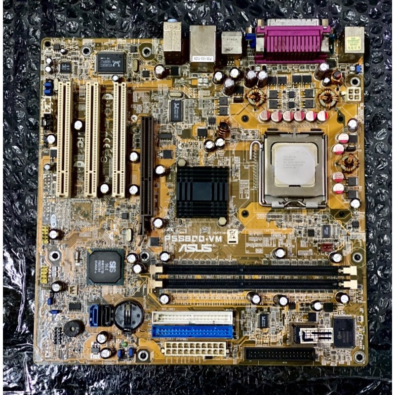 Jual Motherboard Intel Asus P5S800-VM LGA 775 DDR1 Second | Shopee ...