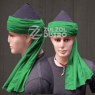 Jual Peci Sorban Imamah Sufi Permanen Premium Model Umar Bin Khotob ...