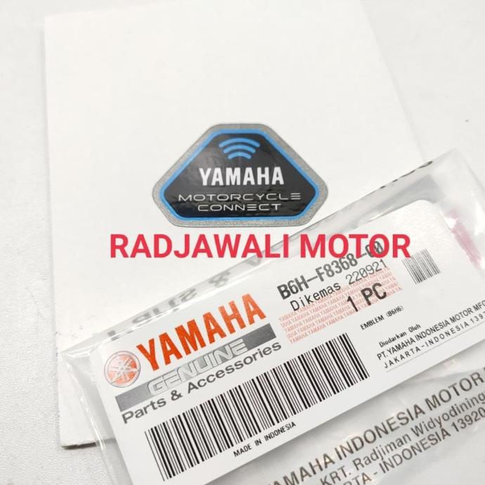 Jual Sticker Stiker Motorcycle Connect Asli Original Yamaha | Shopee ...