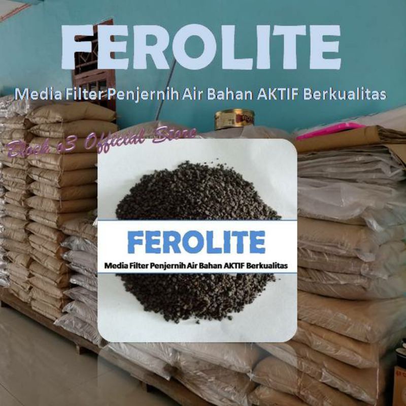 Jual Ferrolite Penjernih Air / Ferolite Media Filter Air 25 Kg | Shopee ...