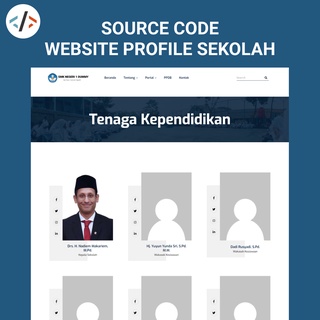 Jual Source Code Website Profile Sekolah | Shopee Indonesia
