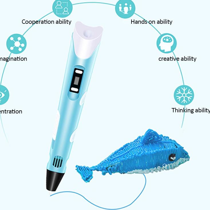 Jual Harga Spesial FLASH SALE! 3D Printing pen 3D Printer Arts Pen ...
