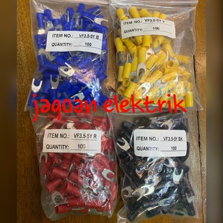 Jual Skun Kabel Y 3-5-5 Skun Kabel 4 mm GOOD quality | Shopee Indonesia