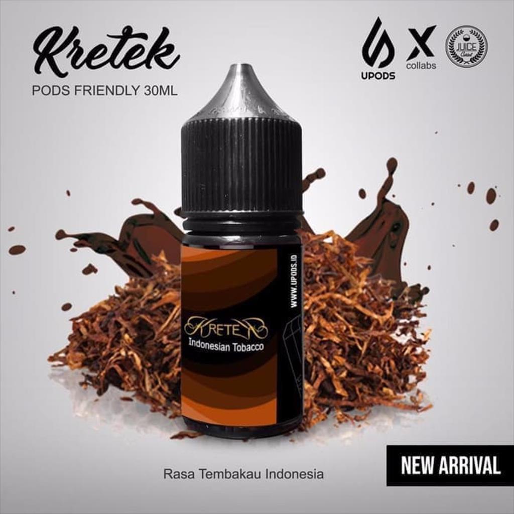 Jual UPODS KRETEK indonesian Tobacco 30ml By UPODS - Liquid Vape Pods ...
