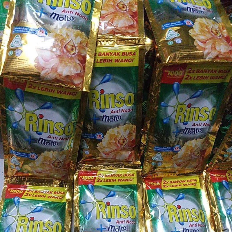 Jual Rinso Cair anti noda Gold 40ml | Shopee Indonesia