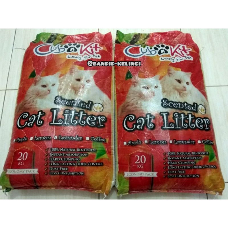 Jual PASIR KUCING (REPACK 1KG) CAT LITTER PASIR BENTONITE PASIR KUCING ...