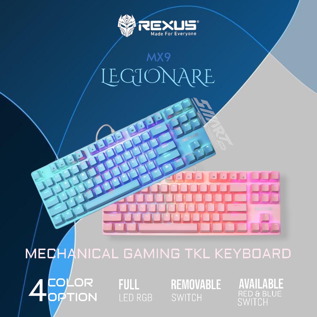 Jual Keyboard Gaming Rexus Legionare MX9 TKL RGB Indonesia|Shopee Indonesia