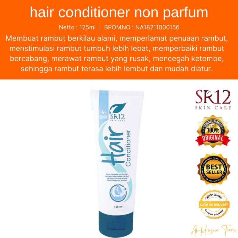 Jual HAIR CONDITIONER NON PARFUME SR12 / MELEMBUTKAN RAMBUT / CONDITION ...