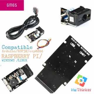 Jual GM66 GM67 GM65 Barcode Scanner Reader USB Serial UART TTL Arduino ...