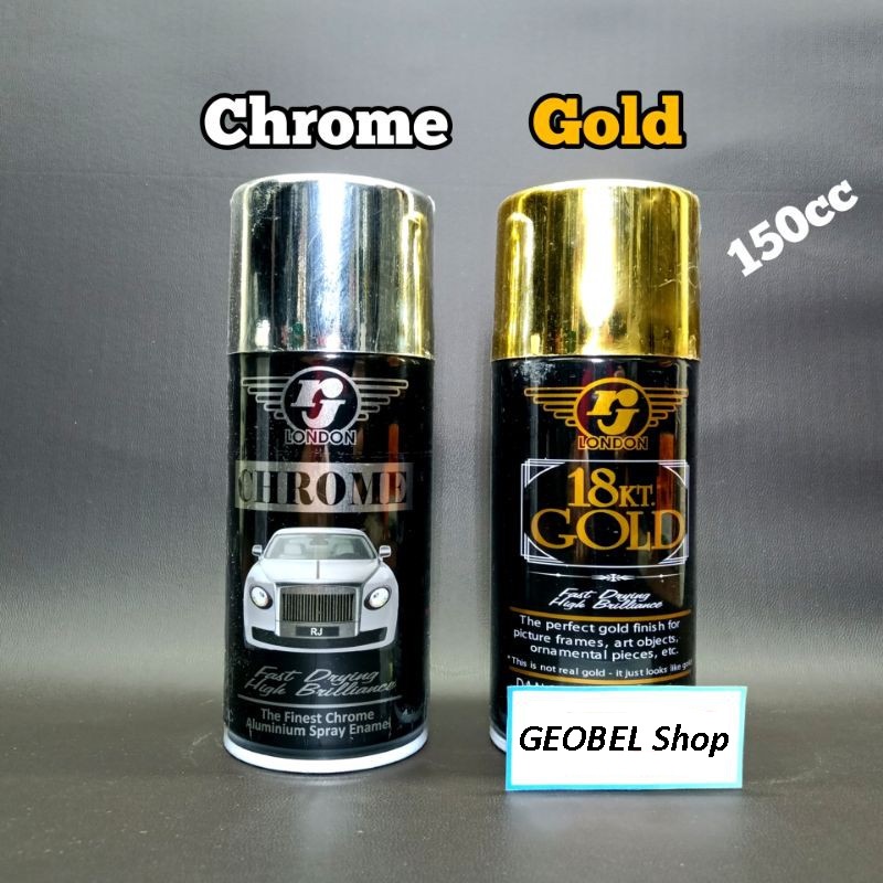 Jual cat RJ crome / Gold 18kt 150cc paling laris bkn pilox samurai ...
