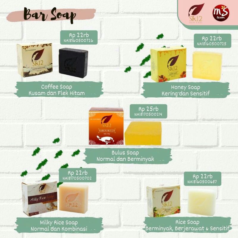 Jual Sabun Bulus SR12 Sabun Beras Sabun Susu Sabun Madu Sabun Kopi ...