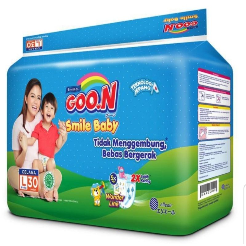 Jual Pampers Goon Pants L30 | Shopee Indonesia