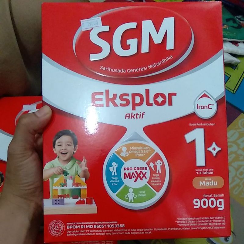 Jual Susu SGM Eksplor 1-3 Tahun 900g | Shopee Indonesia