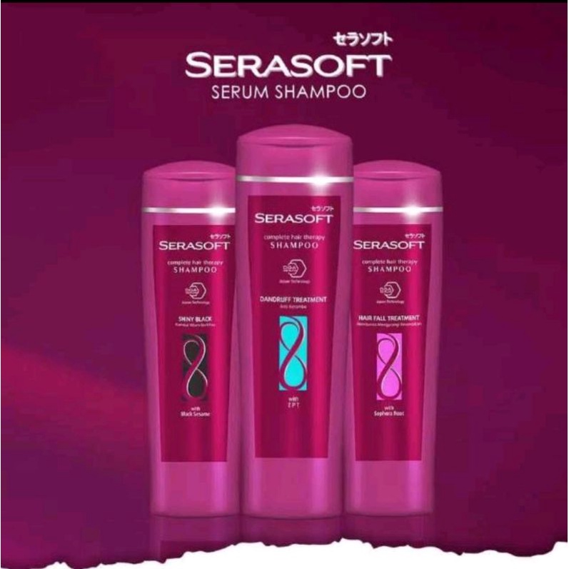 Jual SERASOFT SERUM SHAMPOO ALL VARIAN 160ml | Shopee Indonesia