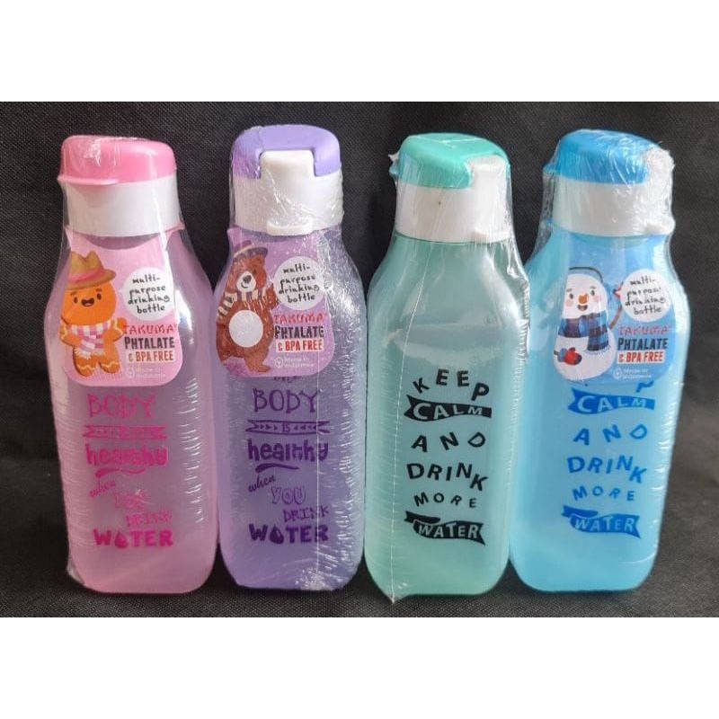 Jual botol flip 550ml botol viral botol plastik | Shopee Indonesia