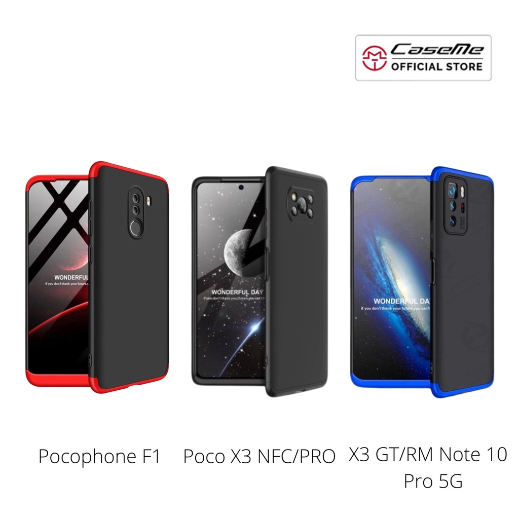 Jual Casing Poco F1 X3 NFC X3 PRO X3 GT GKK Original Hard Case 360 Shockproof Tahan Banting ...