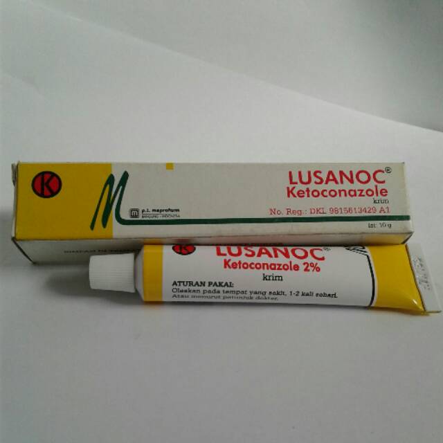 Jual LUSANOC KRIM 10 GRAM (KETOCONAZOLE 2%) | Shopee Indonesia