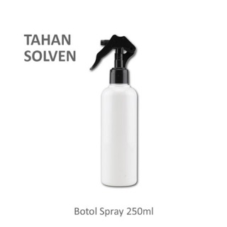 Jual Botol Sprayer Mini 250mL PUTIH kepala spray HITAM utk Semprot Air ...