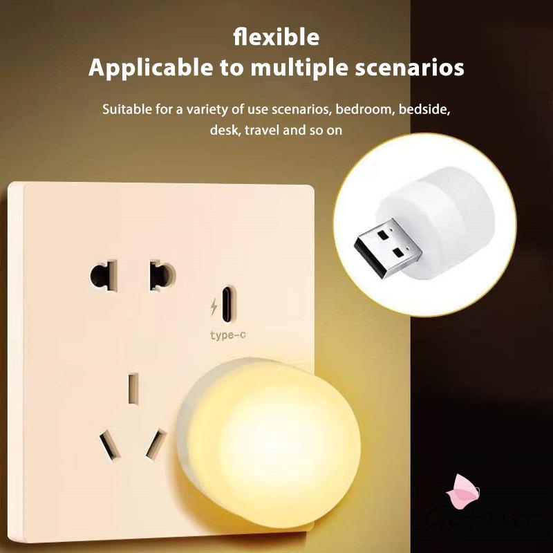 Jual Lampu Mini LED USB Eye Lampu Tidur Mini Portable Travel Lampu Baca ...