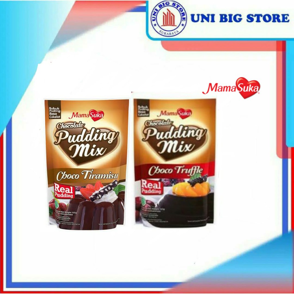 Jual Mama Suka Chocolate Pudding Mix Choco Tiramisu - Truffle | Shopee ...