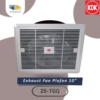 Jual Exhaust Fan Plafon Hexos Ceiling 10 inch KDK - 25TGQ Kualitas ...