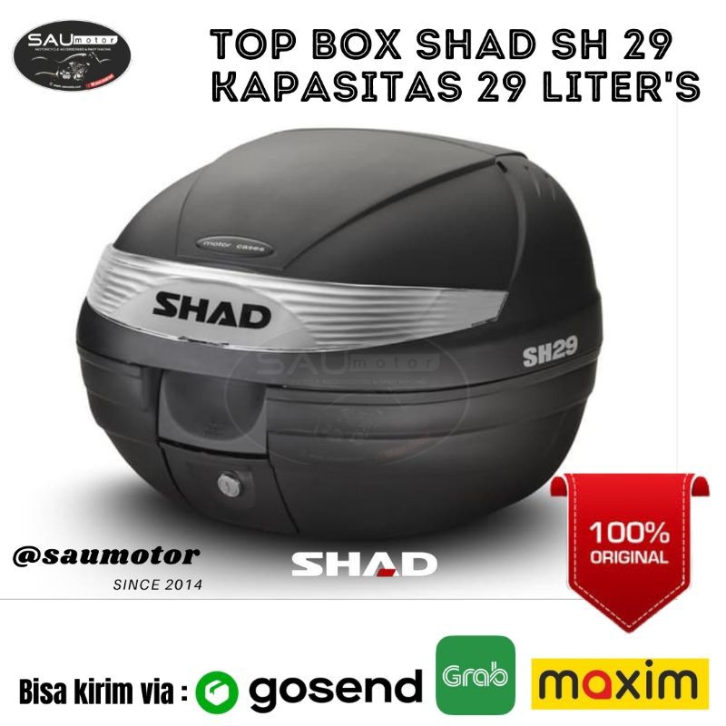 Jual BOX SHAD SH29 TOP CASE SH 29 ORIGINAL SHAD | Shopee Indonesia