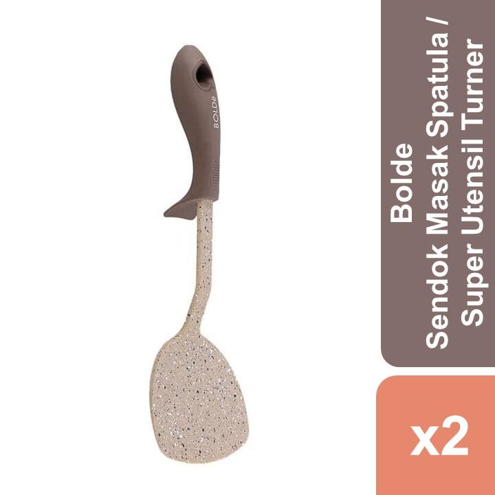 Jual BOLDe Sendok Masak Spatula / Super Utensil Turner x 2 Pcs | Shopee ...