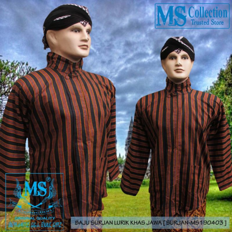 Jual Baju Surjan Lurik Jawa | Shopee Indonesia
