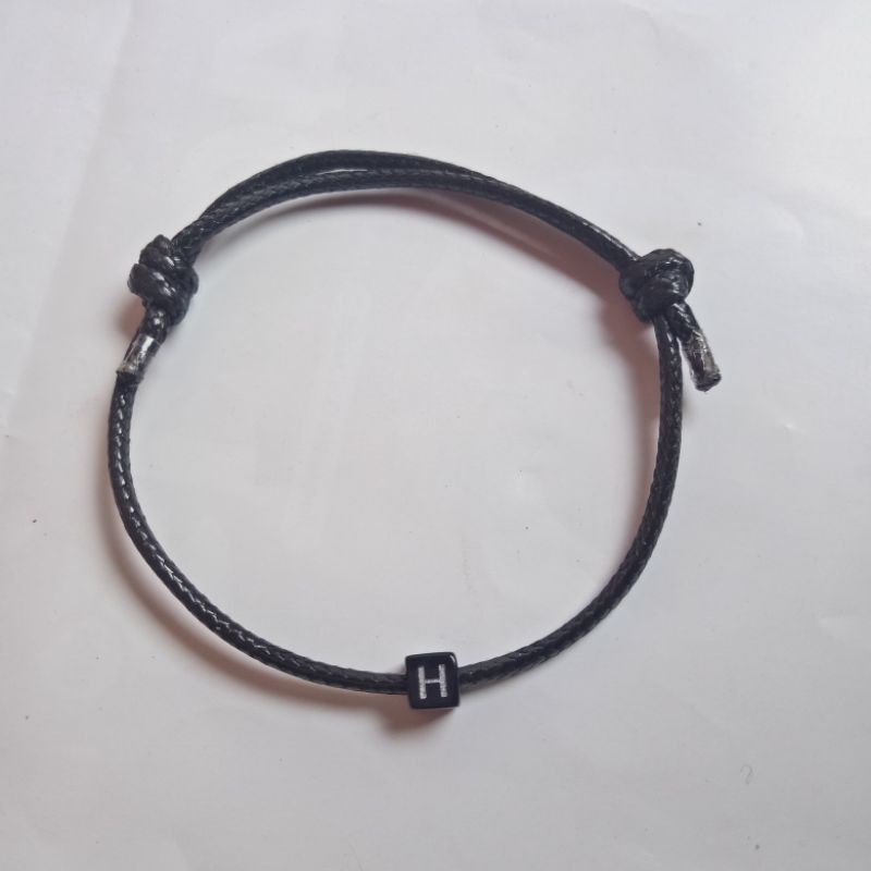 Jual Gelang Custom inisial H (gelang couple nama) | Shopee Indonesia
