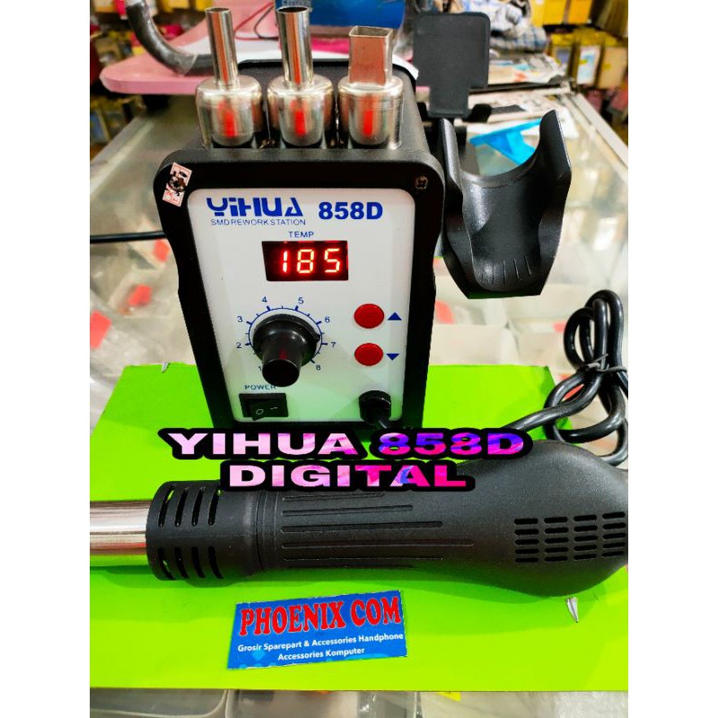 Jual YIHUA 858D DIGITAL ORGINAL YIHUA HOTAIR DIGTAL 858D ORIGINAL ...