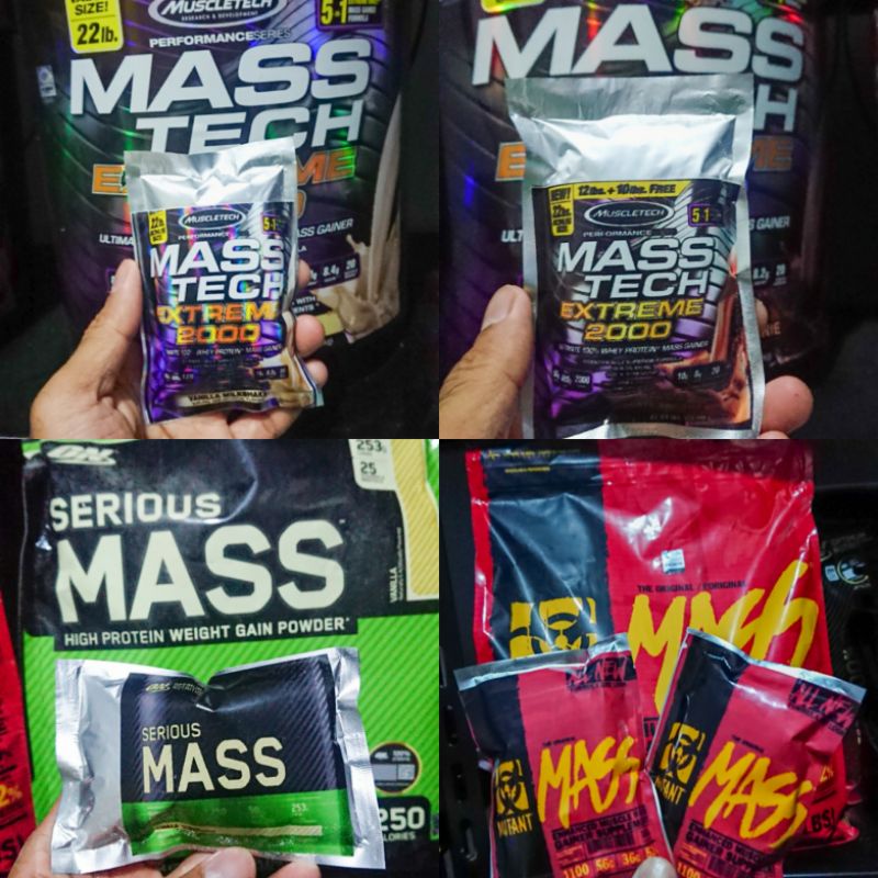 Jual Gainer Sachet Travel pack 50gr | Shopee Indonesia