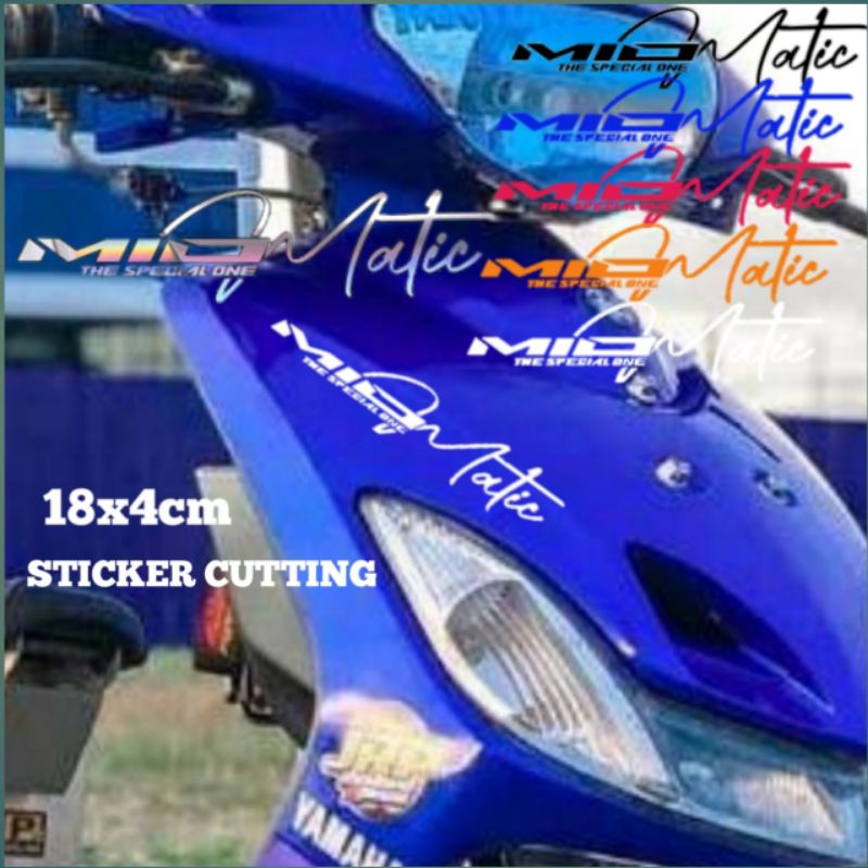Jual sticker cutting Mio sticker motor stiker motor stiker mio | Shopee ...