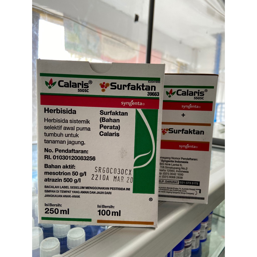 Jual Calaris 550SC 250ml Herbisida Sistemik Pembasmi Rumput pada ...