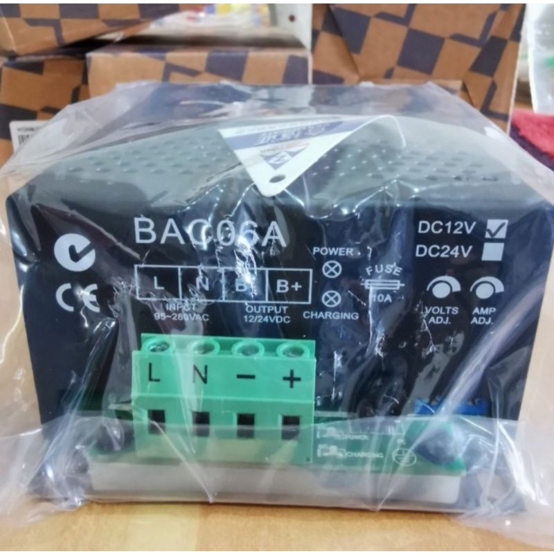 Jual SMARTGEN AUTO CHARGER BATTERY BAC06A 12V 6A | Shopee Indonesia